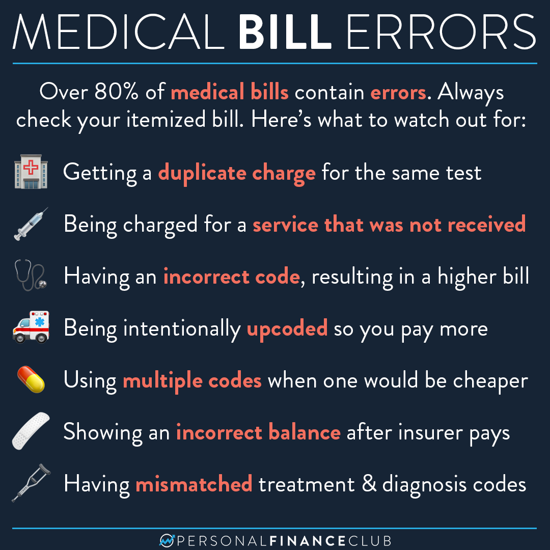 How to check your medical bill for errors – Personal Finance Club How to check your medical bill for errors – Personal Finance Club