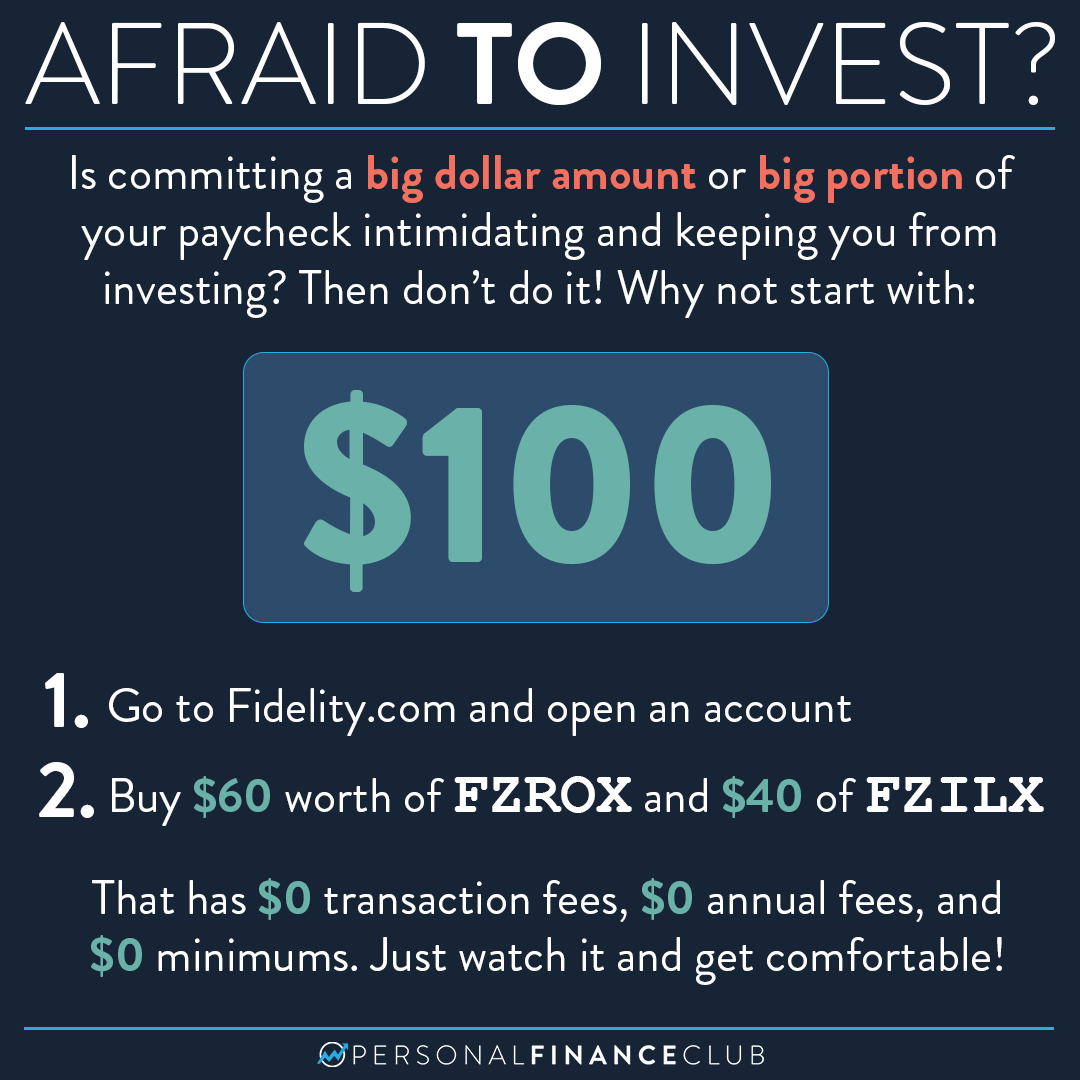 I’m afraid to invest. What should I do? – Personal Finance Club