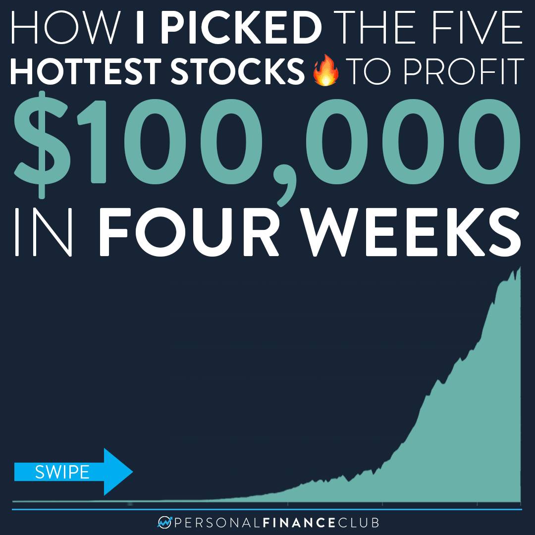 How I picked the five hottest stocks to profit $100,000 in four weeks ...